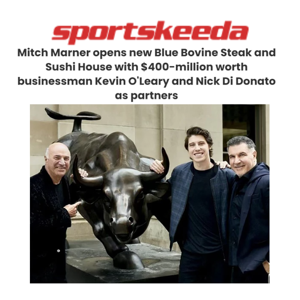 Press Highlights | Blue Bovine Steak + Sushi House Toronto