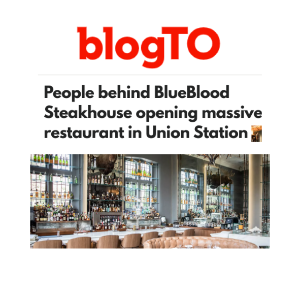 Press Highlights | Blue Bovine Steak + Sushi House Toronto