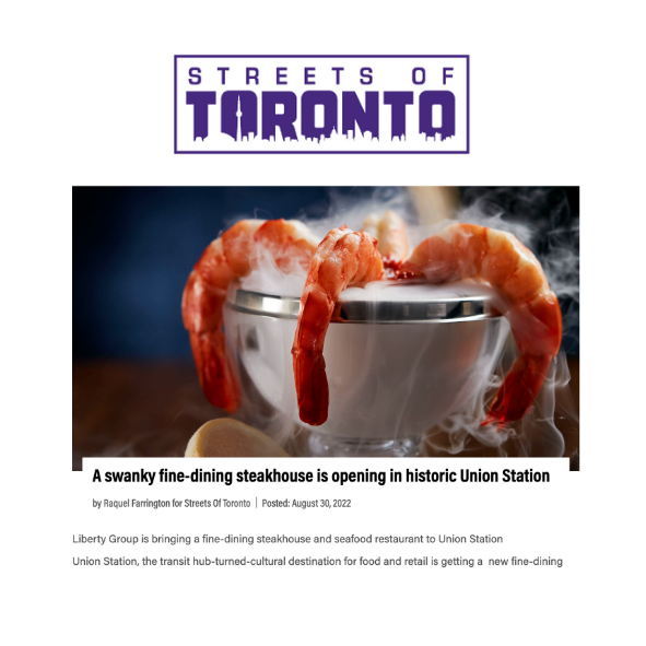 Press Highlights | Blue Bovine Steak + Sushi House Toronto